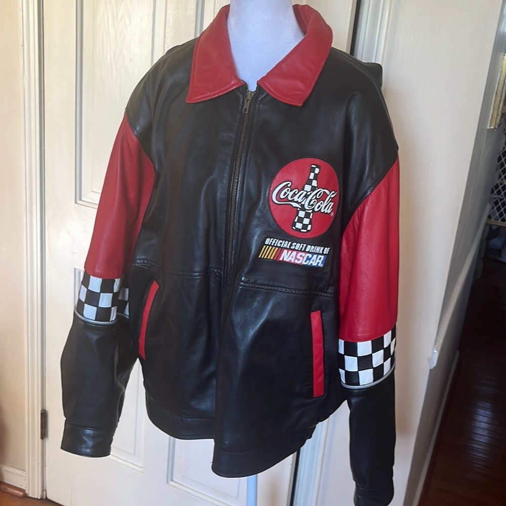 Collectors Jacket! Nascar Coca-Cola - Gem